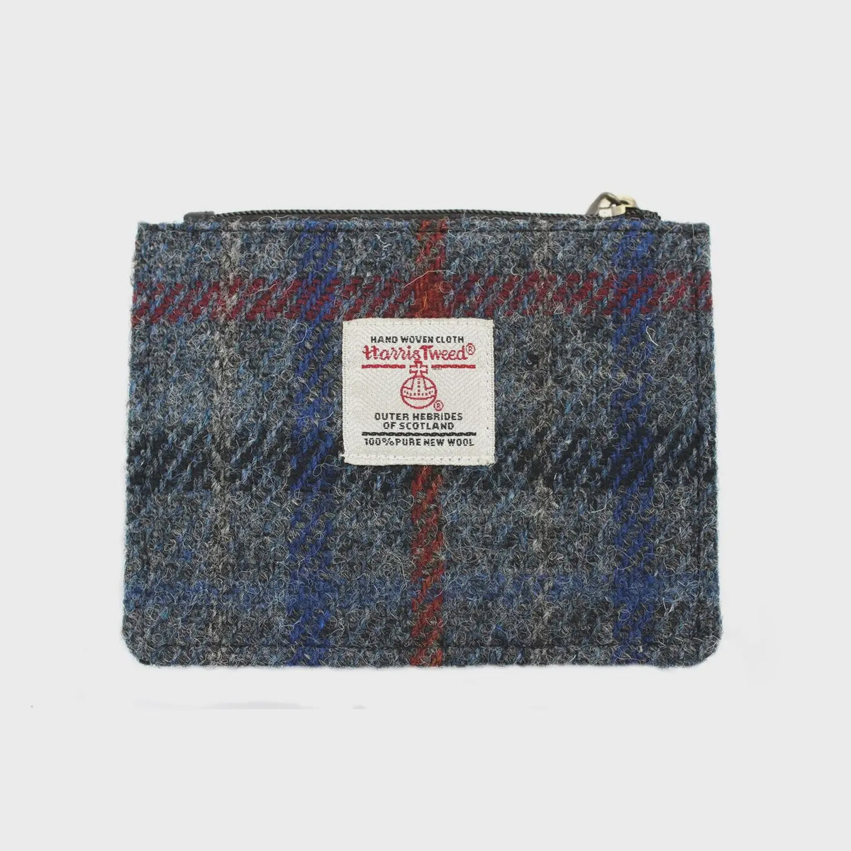 Rory Harris Tweed Coin & Card Purse - Grey Check – Jackeroo Boutique